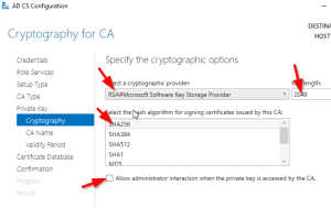 Microsoft Powershell – Install and Configure AD Certificate Services ...